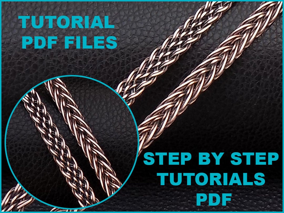 PDF Files Instant Download Wire Braiding Techniques Tutorials How to ...