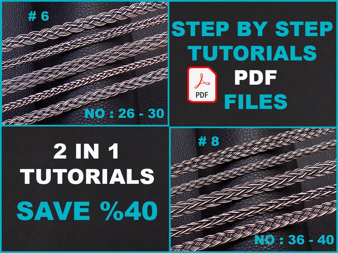 PDF Files Instant Download Wire Braiding Techniques Tutorials, Braiding ...