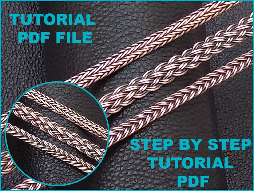 PDF Files Instant Download Wire Braiding Techniques Tutorials How to ...