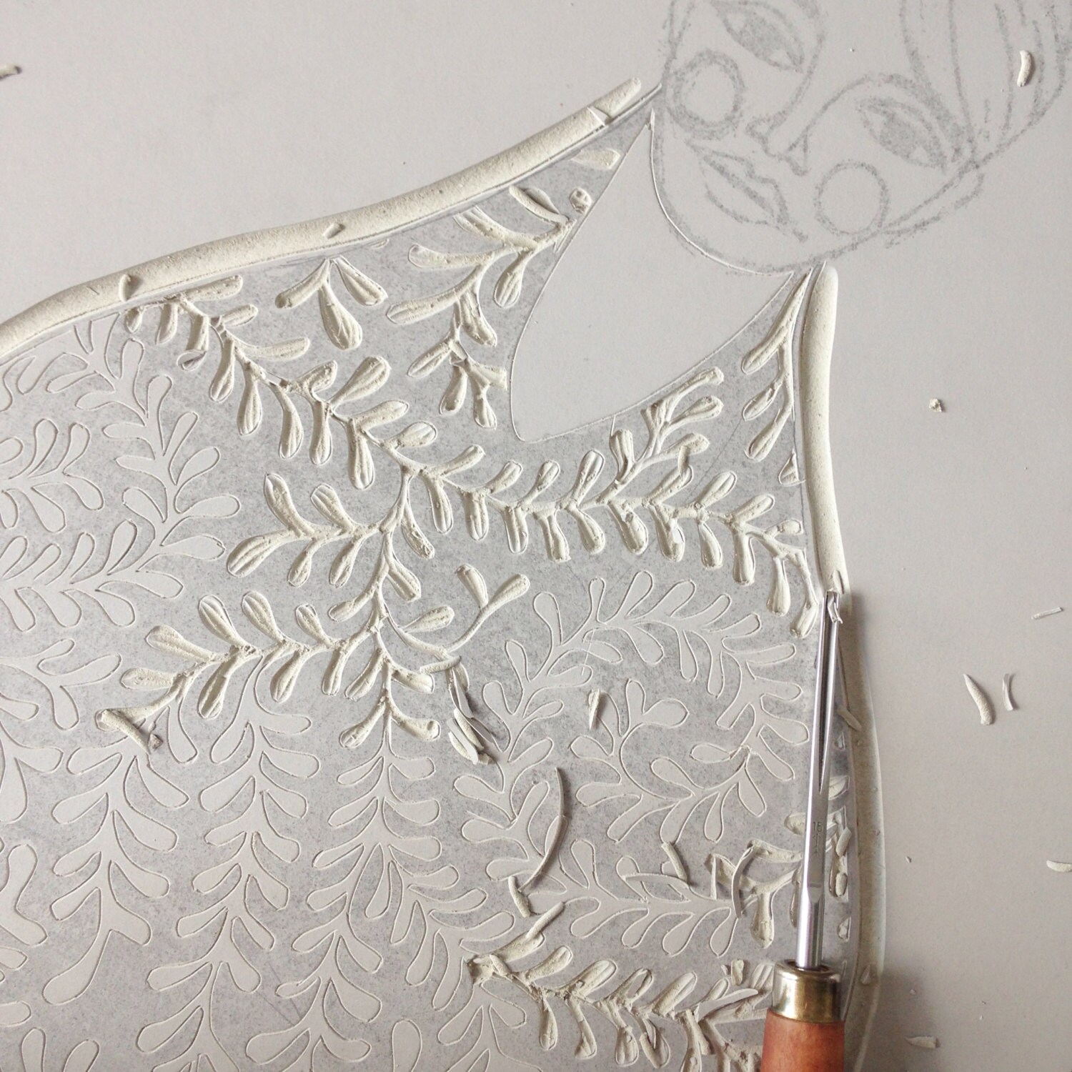 Gracie Lino Print Original Handmade Relief Print Printmaking - Etsy ...