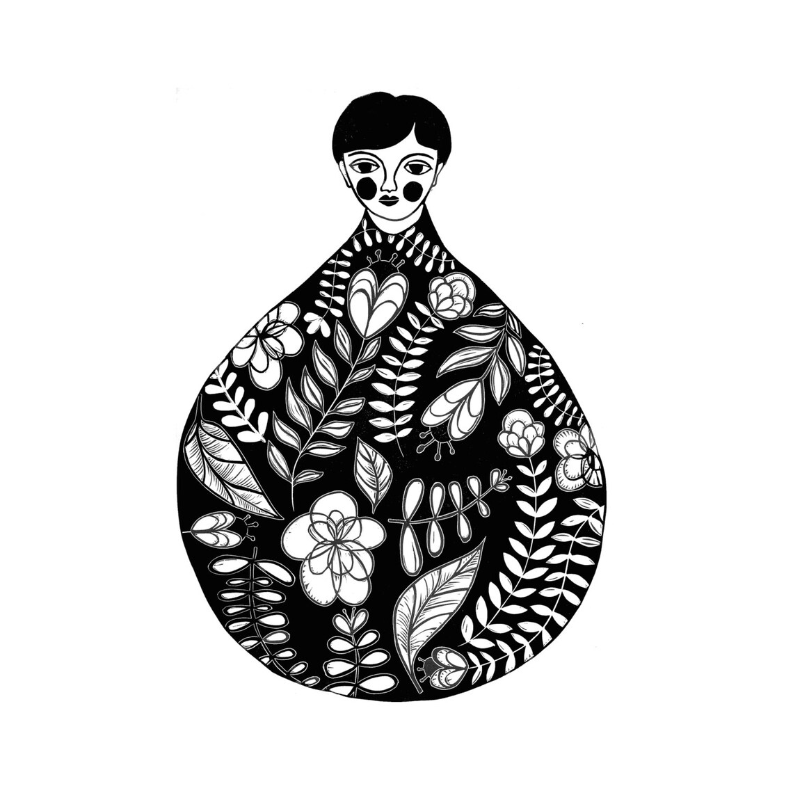 Ren Lino Print Original Handmade Relief Print Printmaking Made in ...