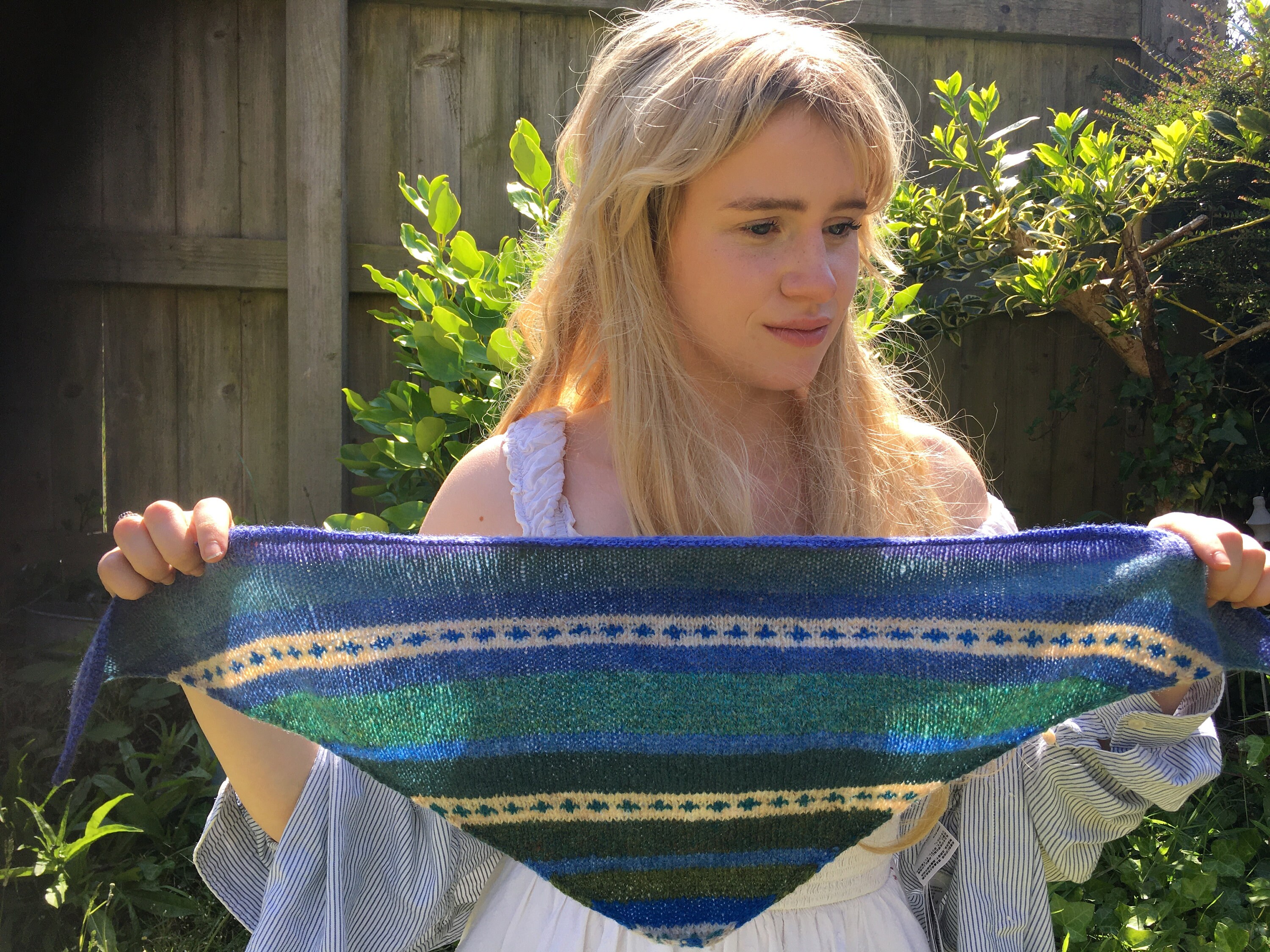 St Ives Scarf PATTERN ONLY - a Simple Handknit Pattern - Printed as an ...