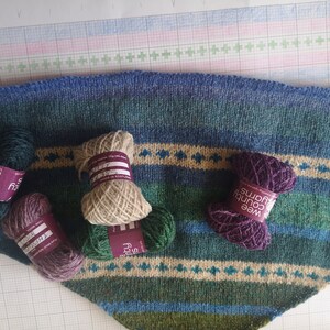 St Ives Scarf PATTERN ONLY - a Simple Handknit Pattern - Printed as an ...