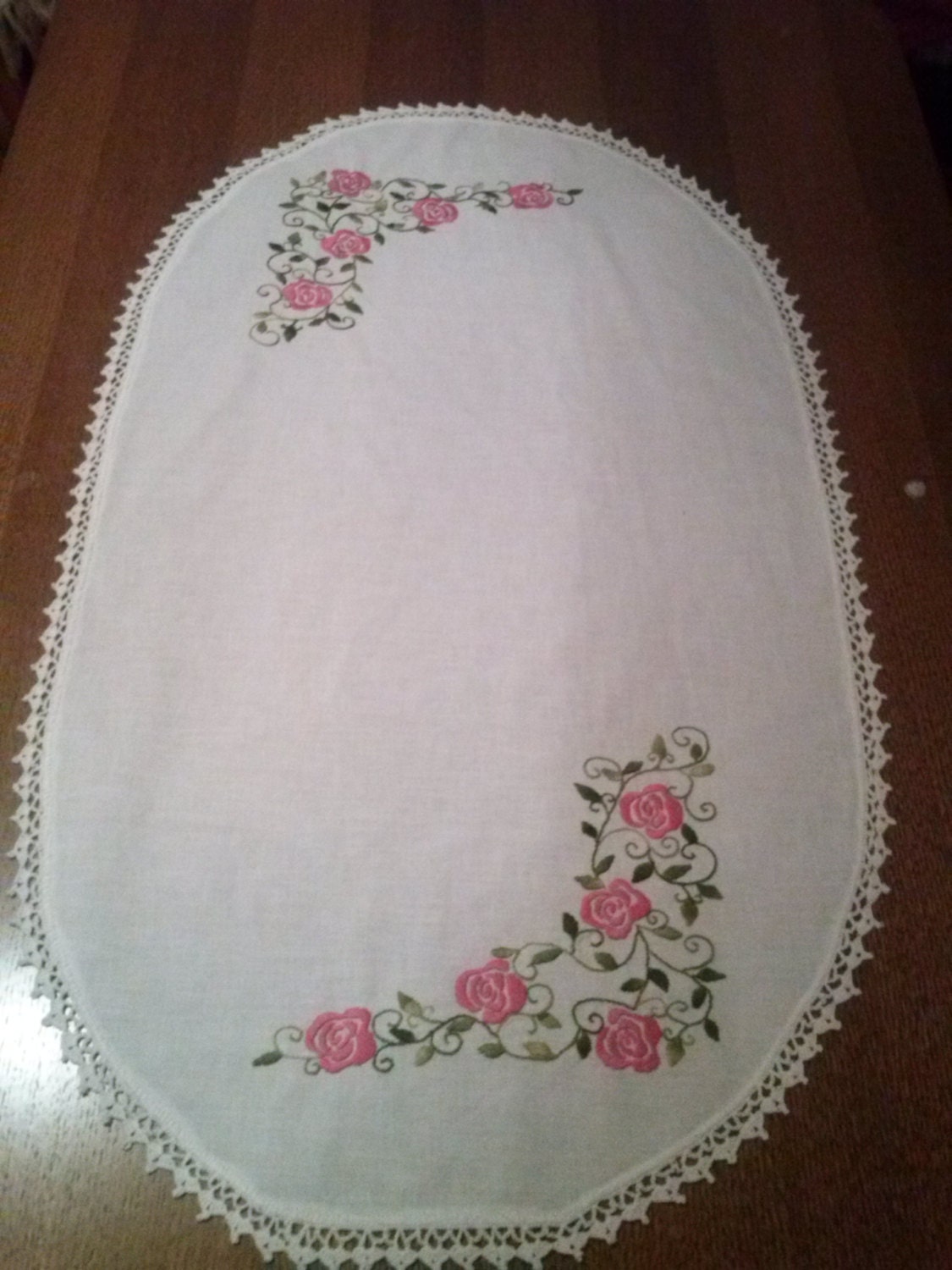 Buy Embroidered Tablecloth, Embroidery Tablecloth, Square Tablecloth ...