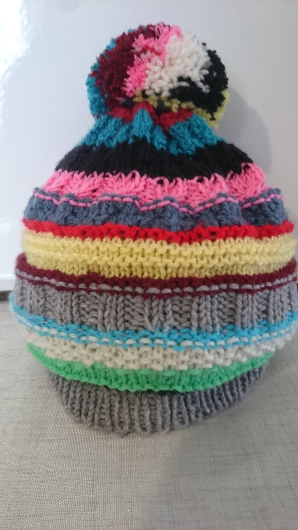 Wool Hat Beanie Knit Wool Beanie Winter Knit Hats Knitted - Etsy