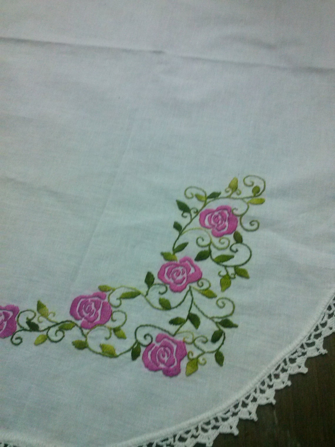 Buy Embroidered Tablecloth, Embroidery Tablecloth, Square Tablecloth ...