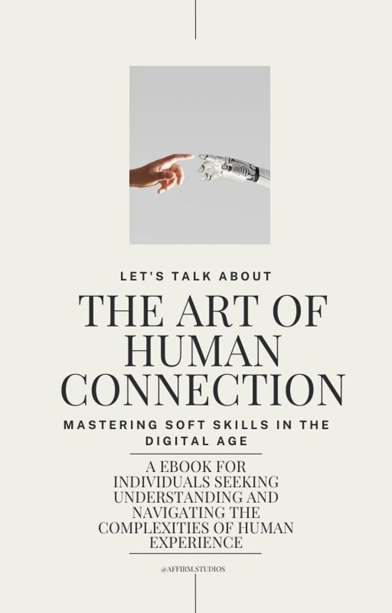 Discover the Art of Human Connection Ebook - Master Soft Skills in the ...