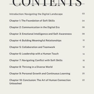 Discover the Art of Human Connection Ebook - Master Soft Skills in the ...