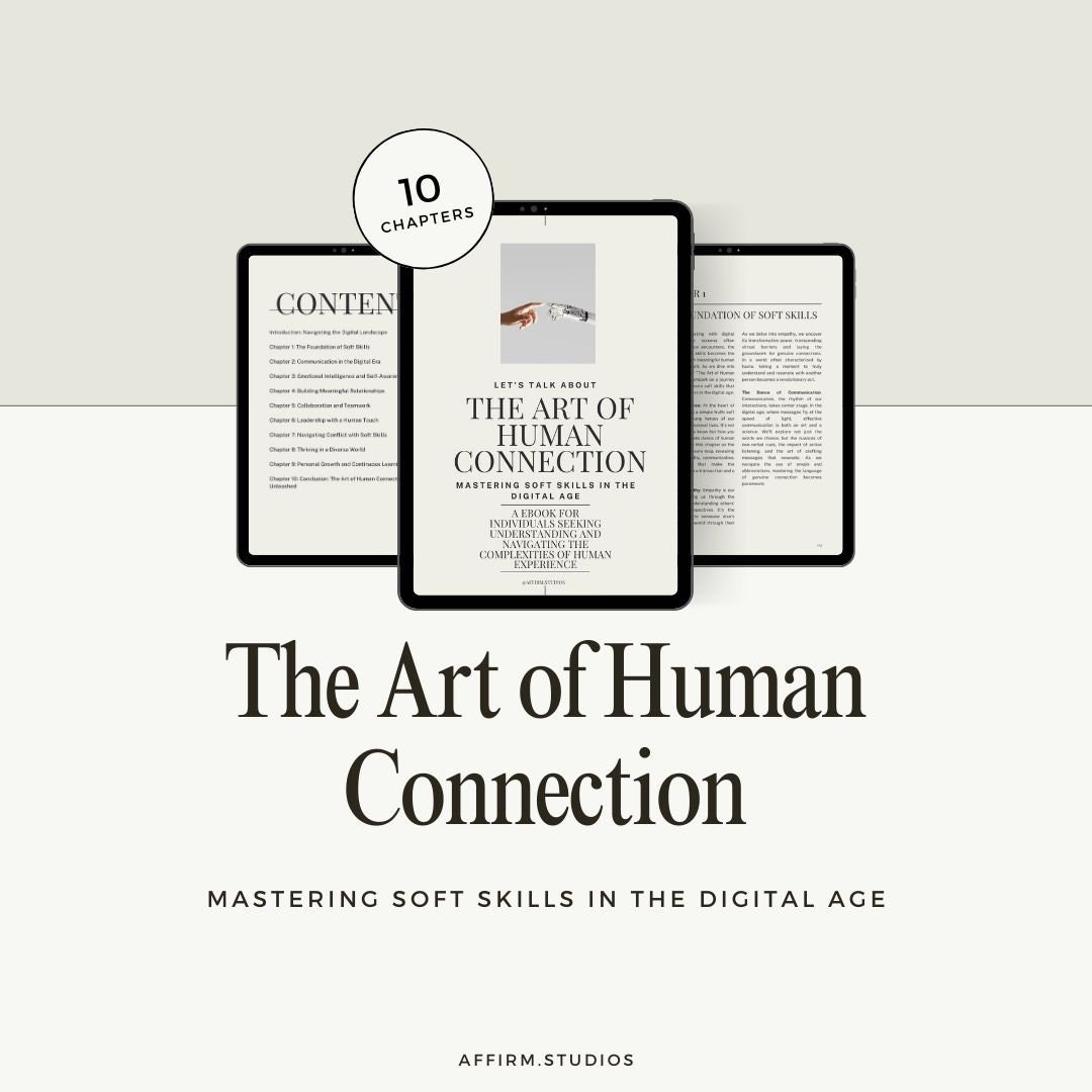 Discover the Art of Human Connection Ebook - Master Soft Skills in the ...