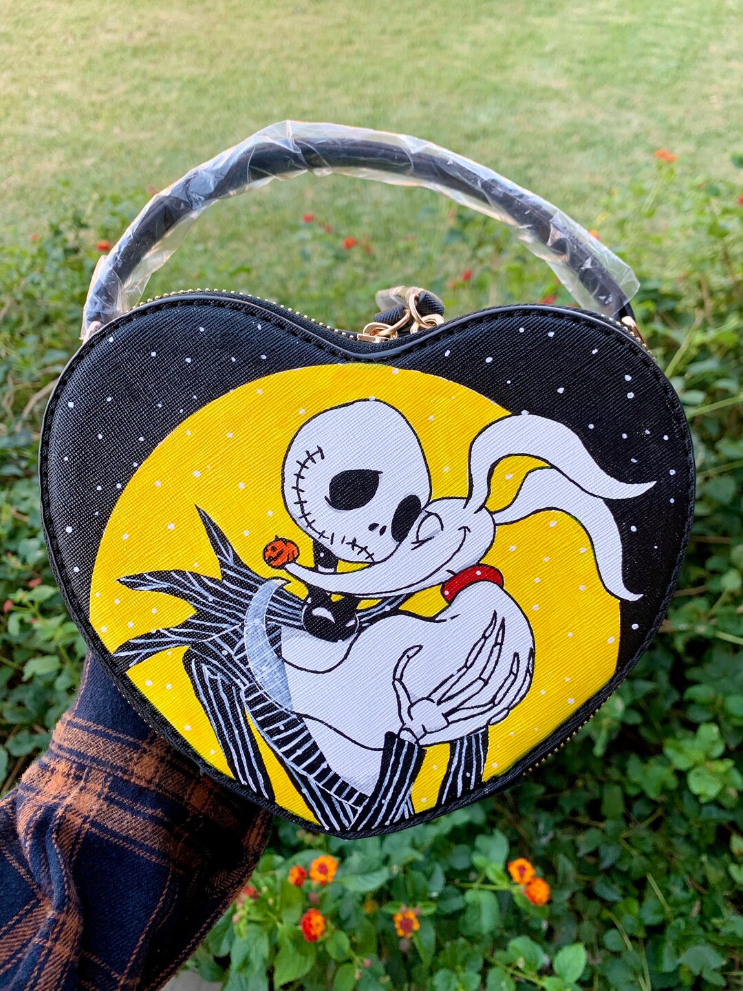 Jack and Zero Heart Bag - Etsy