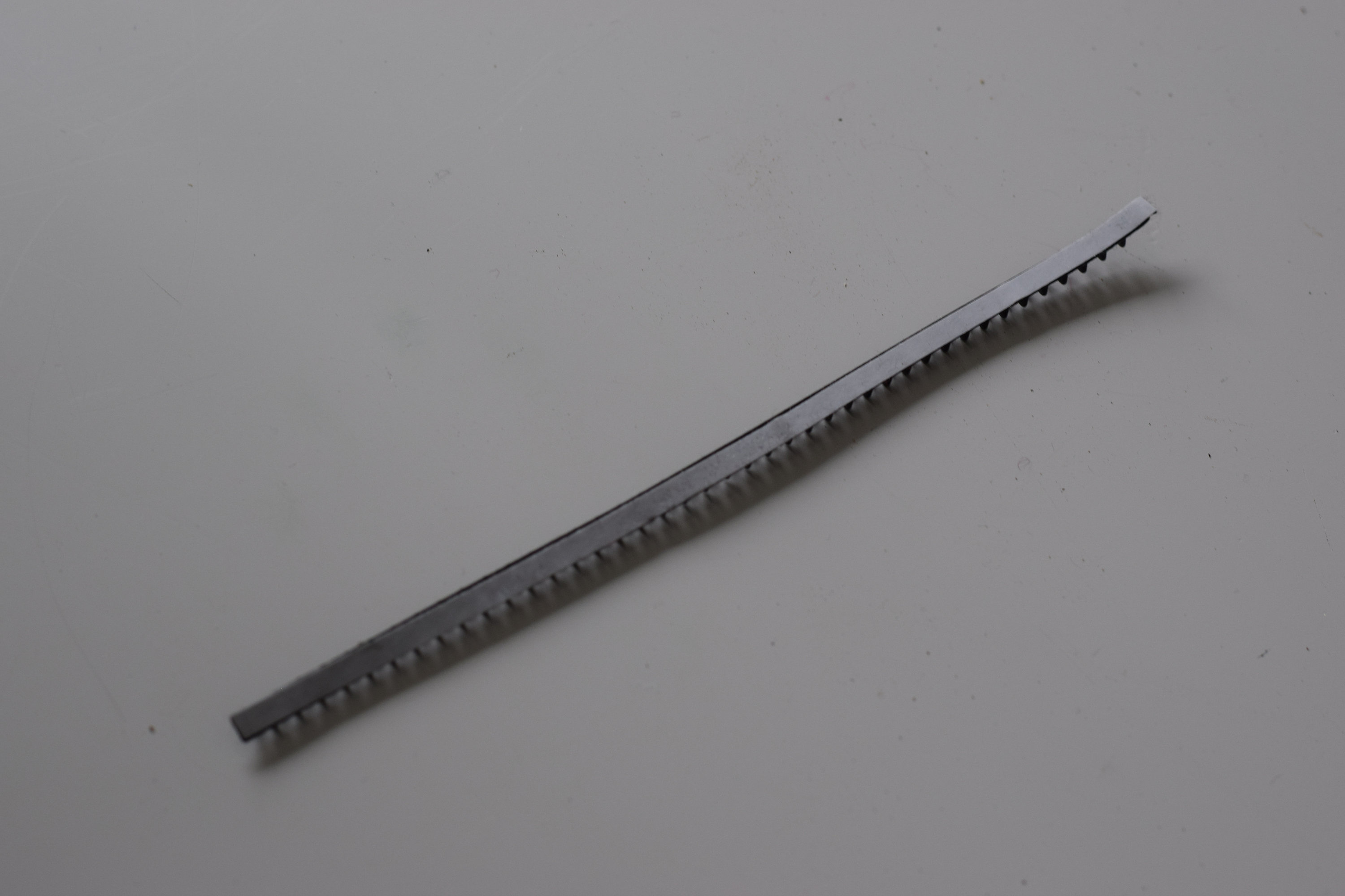 No Slip Grip Flexible Rubber Plastic Teeth Strip With Adhesive Backing ...