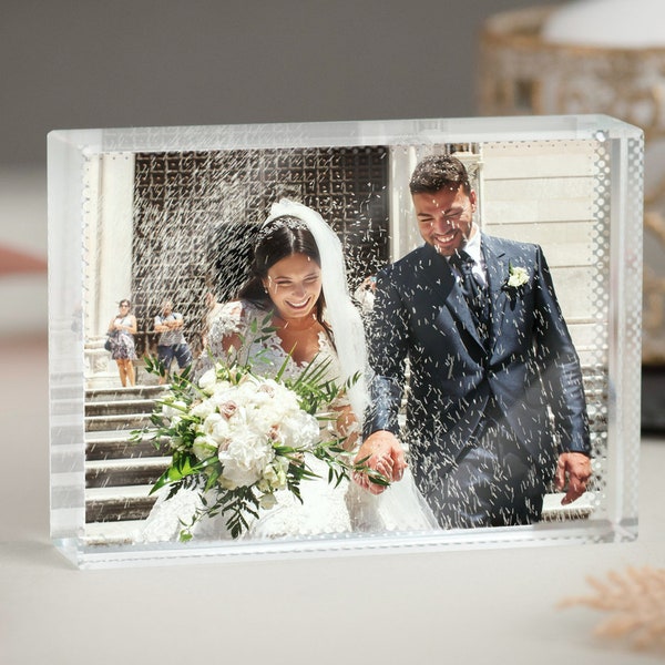Personalized Glass Photo Frames - Etsy