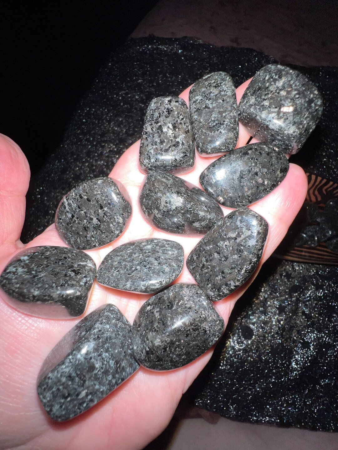 Tumbled Astrophyllite - Etsy