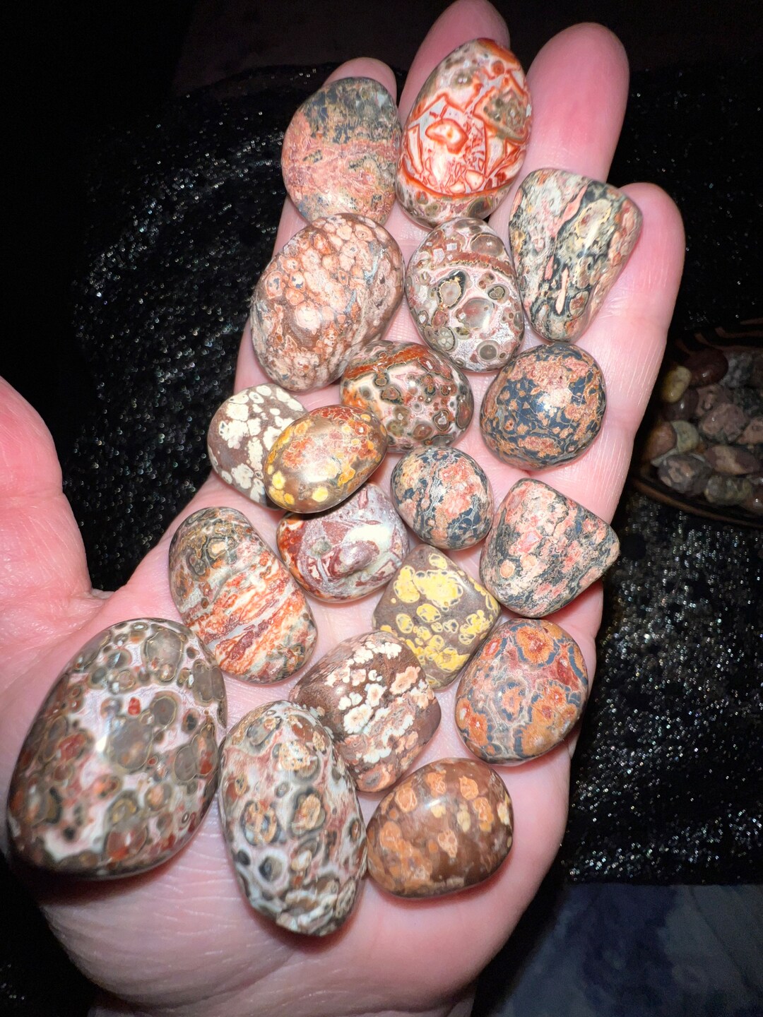 Tumbled Leopard Skin Jasper - Etsy