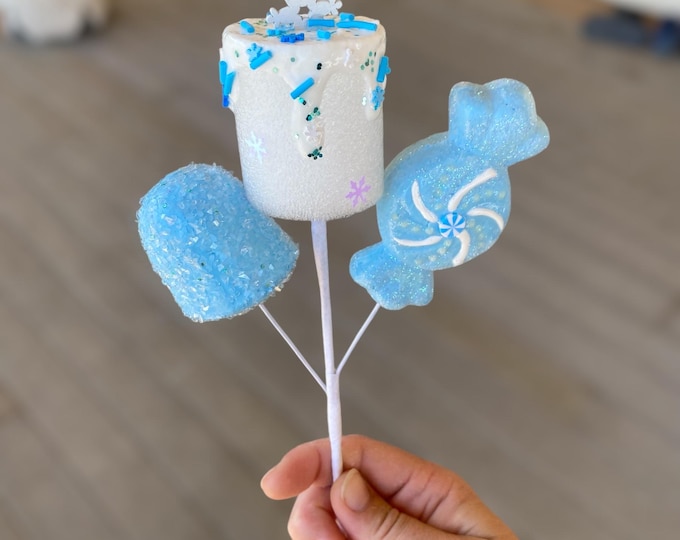 Candyland Pick, Candy Christmas Pick, Candyland Ornament, Chrsitmas ...