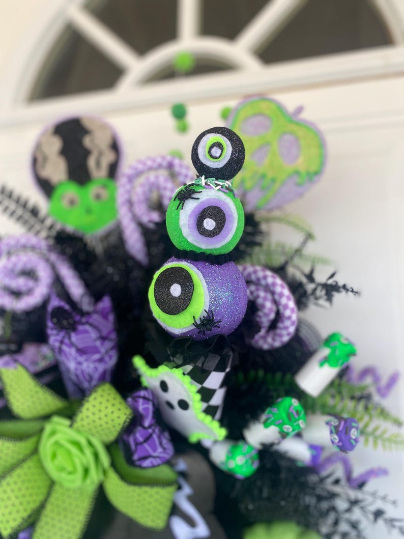 Faux Halloween Ice Cream Cone, Halloween Ice Cream Cone, Eye Scream ...