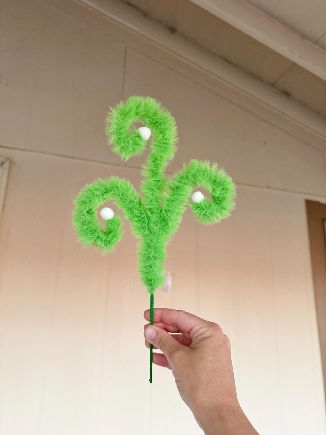 2pcs Green Christmas Picks, Green Furry Picks, Green Fuzzy Pick, Grinch ...