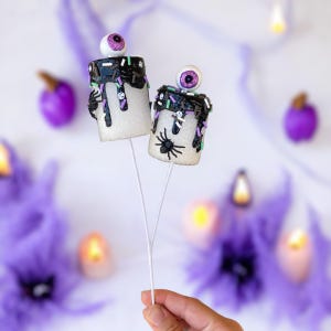 Faux Halloween Marshmallows, Fake Halloween Marshmallows, Marshmallow ...