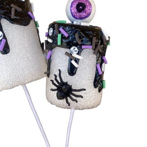 Faux Halloween Marshmallows, Fake Halloween Marshmallows, Marshmallow ...