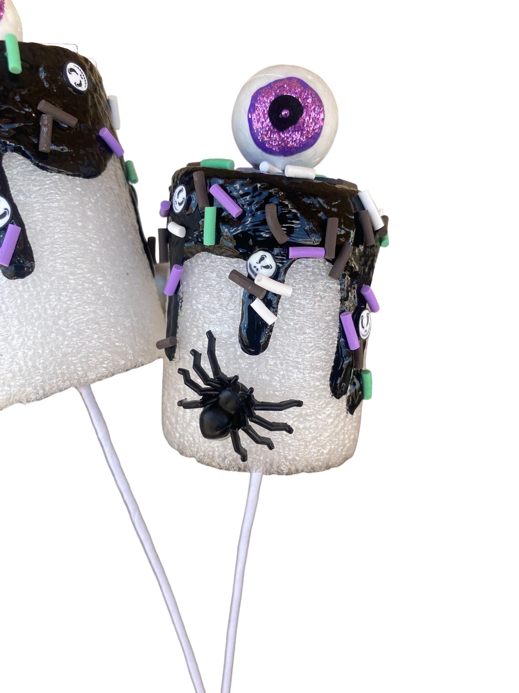 Faux Halloween Marshmallows, Fake Halloween Marshmallows, Marshmallow ...