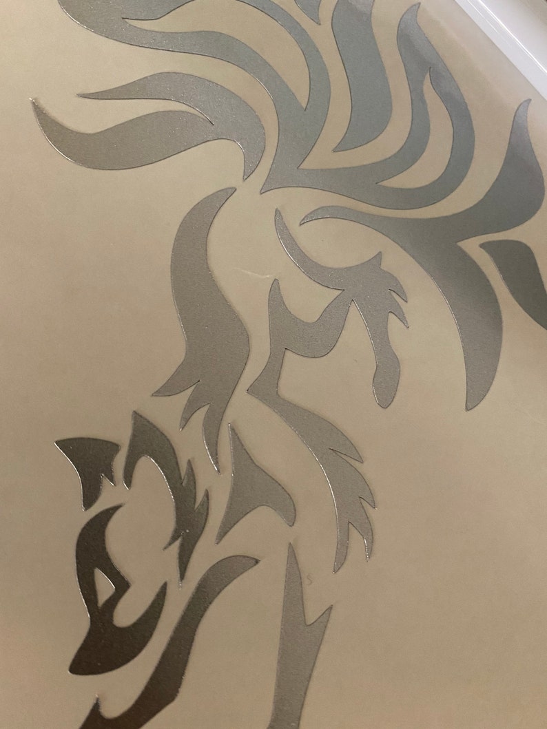 Tribal Nine Tail Fox Inspired Car Laptop Decal - Etsy