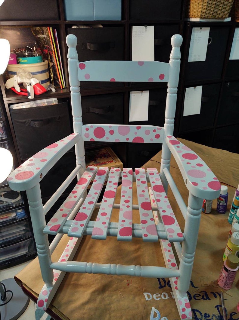 Children's Rocking Chair - Custom Order - Etsy