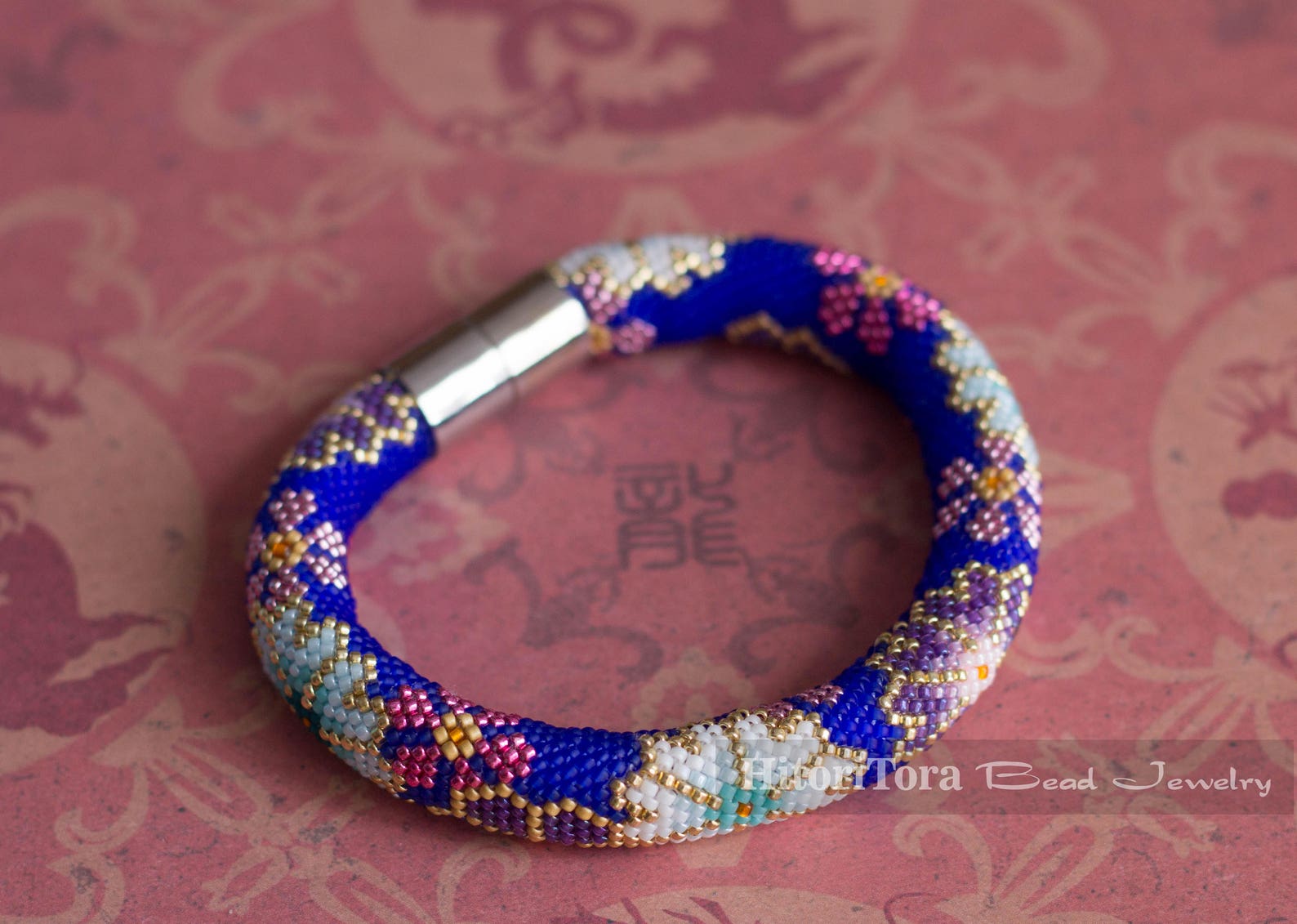 PDF Pattern for Beaded Crochet Bracelet Seed Bead Crochet - Etsy