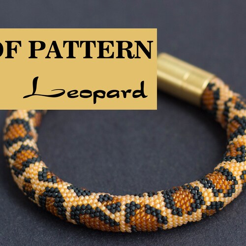 PDF Pattern for Beaded Crochet Bracelet Seed Bead Rope - Etsy