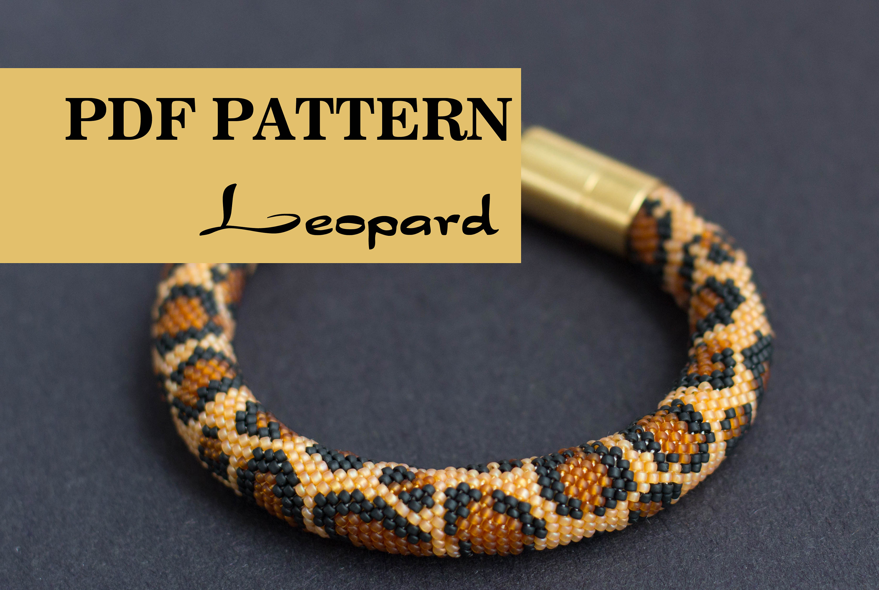 PDF Pattern for Beaded Crochet Bracelet Seed Bead Crochet - Etsy