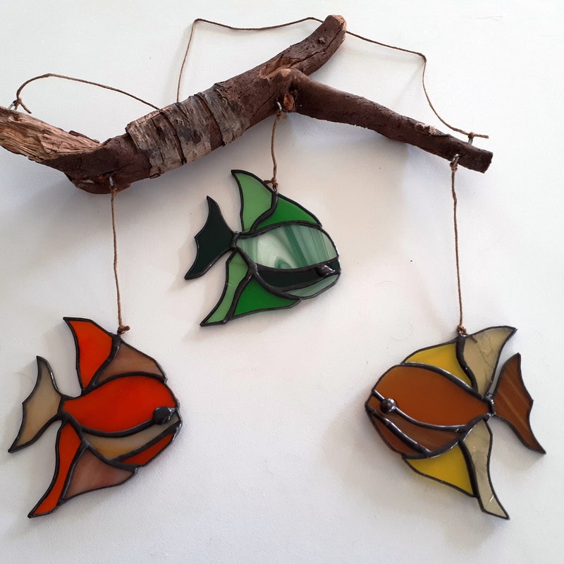 Stained Glass Mobile - Etsy