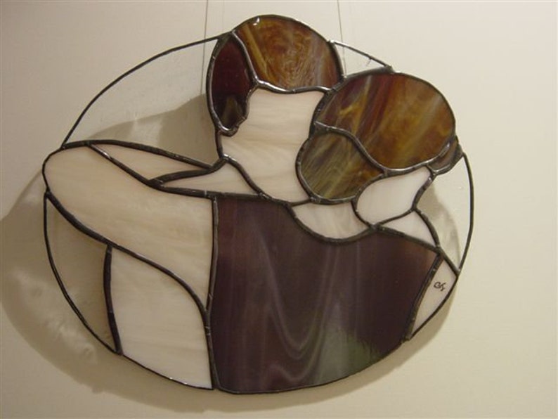 Stained Glass Couple - Etsy