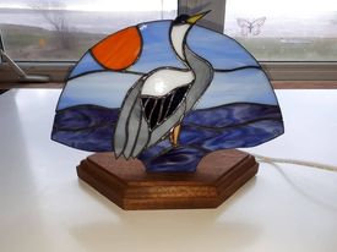 Stained Glass Fan Lamp Shells - Etsy