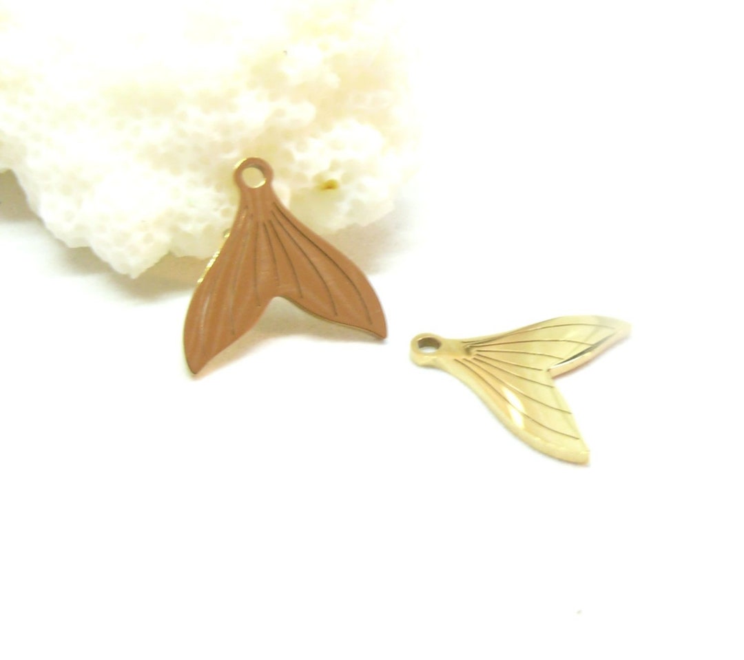 Ps11892047 Pax 1 Mermaid Pendant 14mm in Stainless Steel 18kt Finish - Etsy