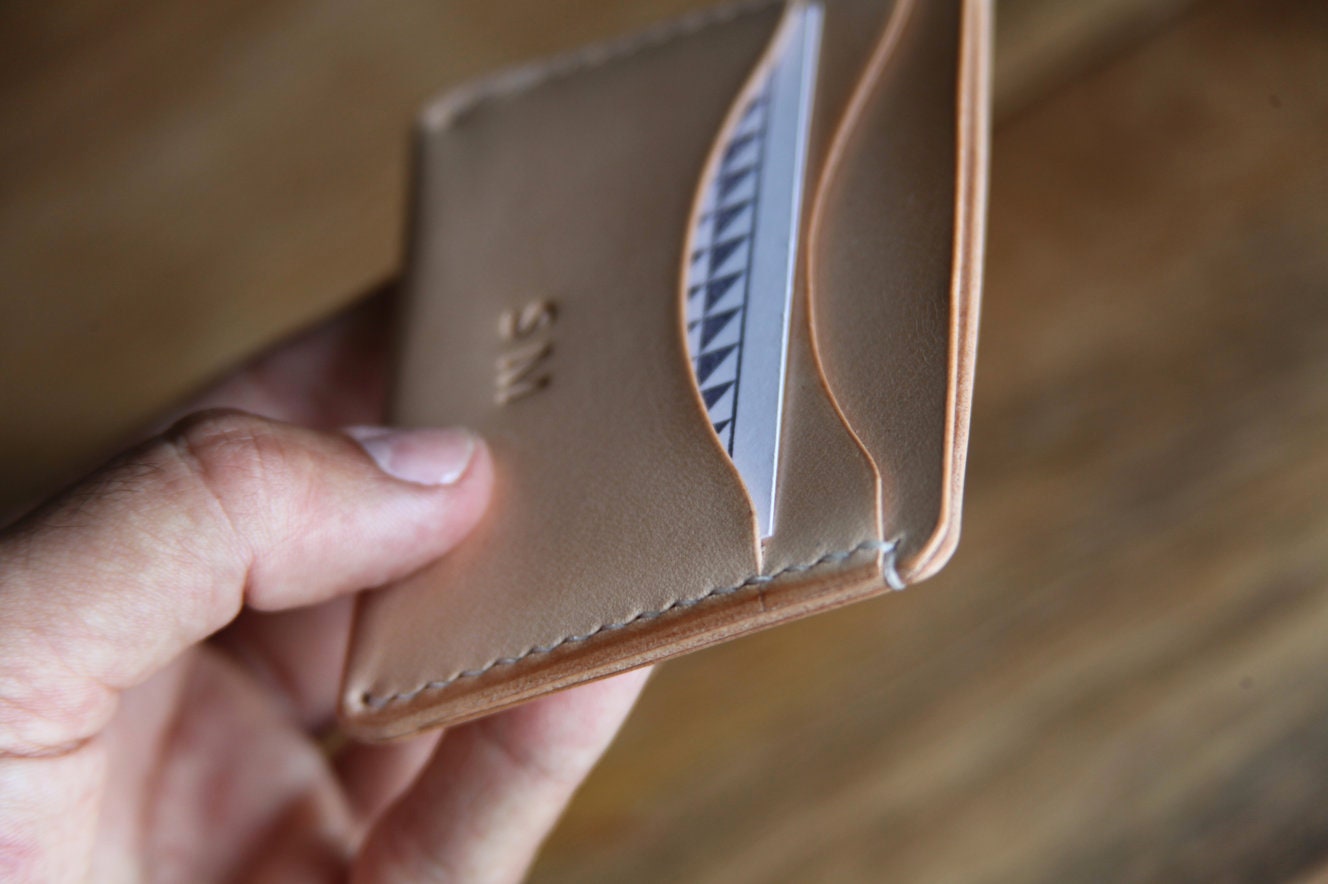 Slim Card/cash Wallet With Free Personalisation - Etsy UK