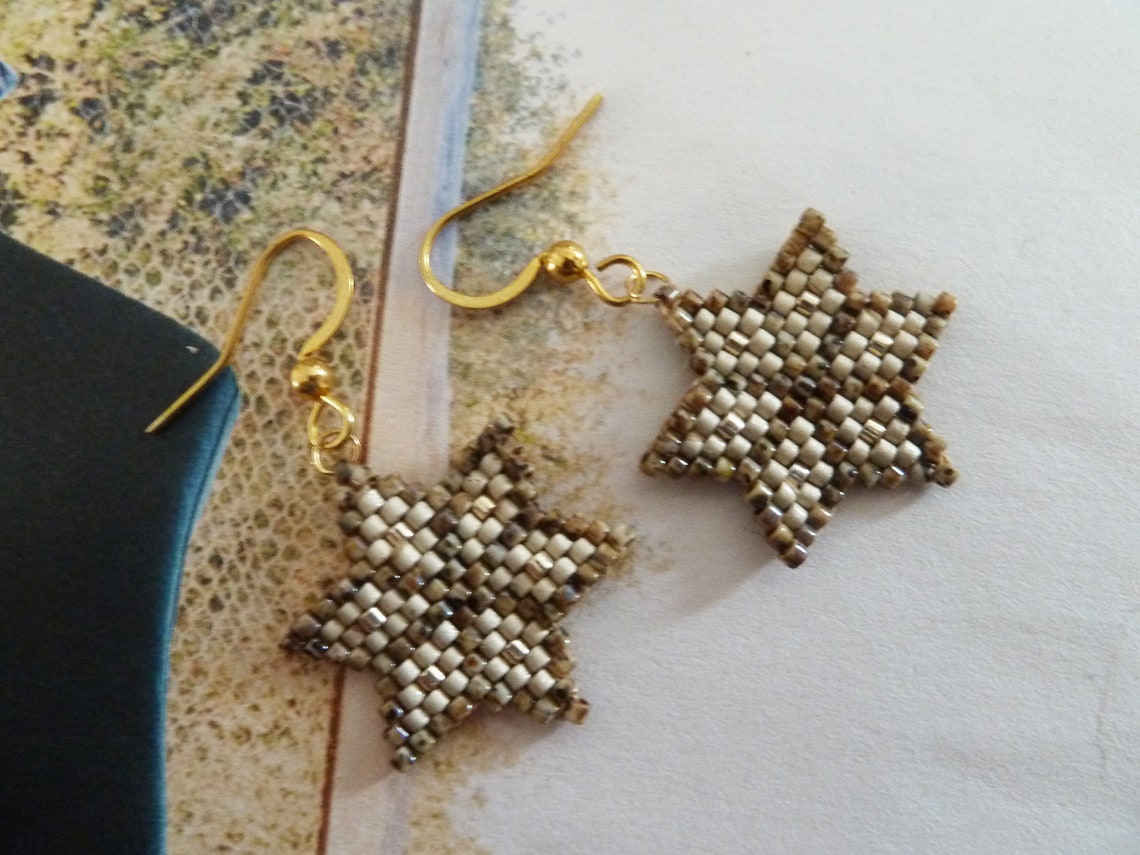 Weaved Earrings Form Triangle, Stylish - Etsy UK