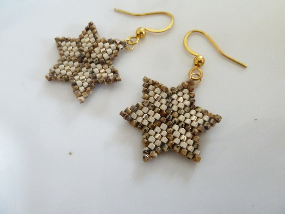 Weaved Earrings Form Triangle, Stylish - Etsy UK