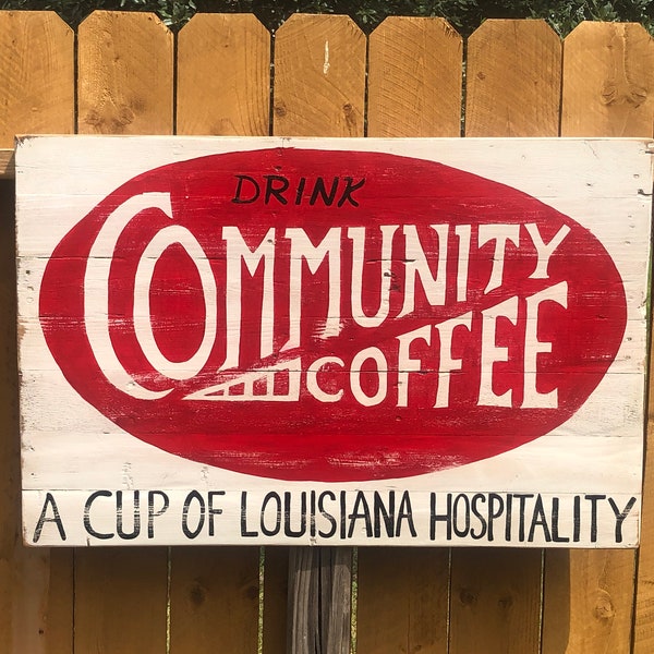 Coffee Sign Rustic - Etsy