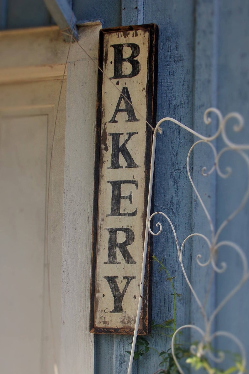 Large Rustic Farmhouse Style Bakery Sign | Etsy