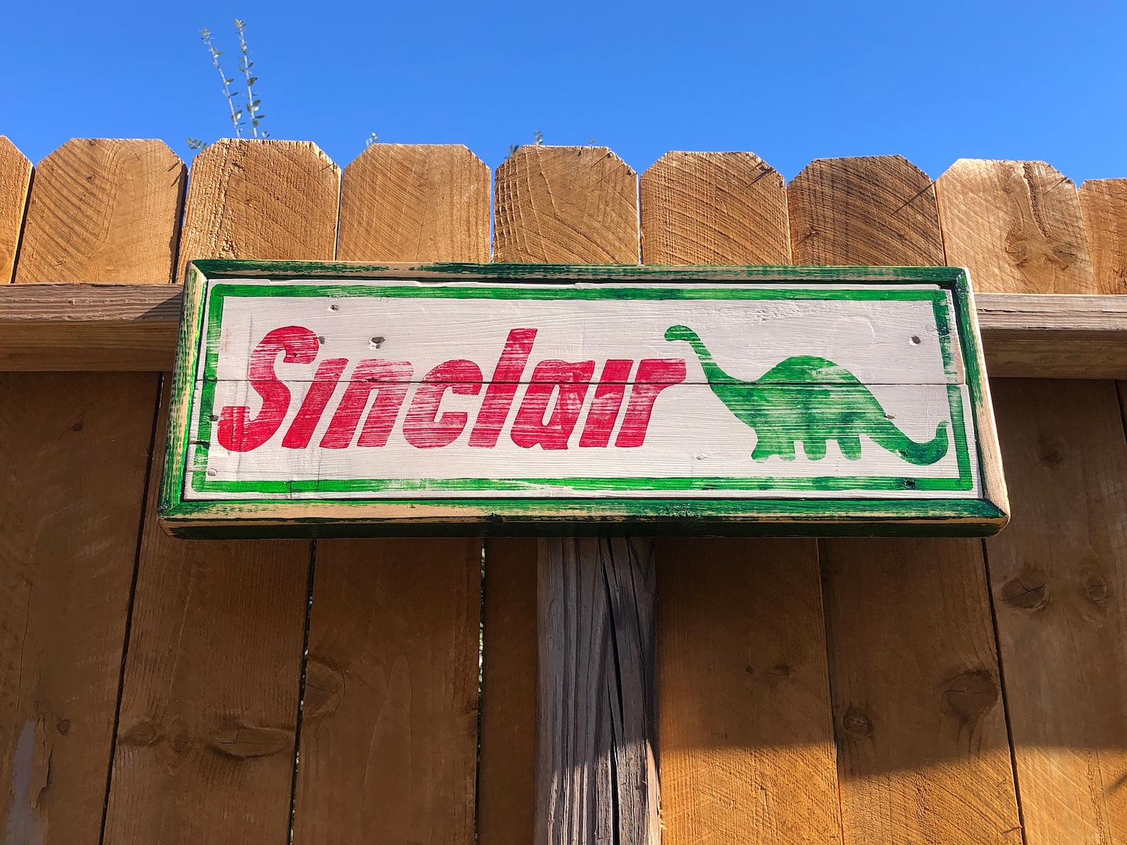 Vintage Rustic Sinclair Gas Sign - Etsy