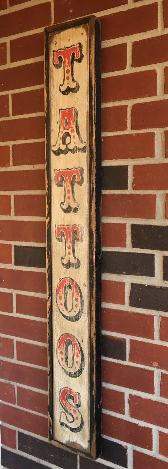 Vintage Tattoo Sign Sailor Jerry Style | Etsy