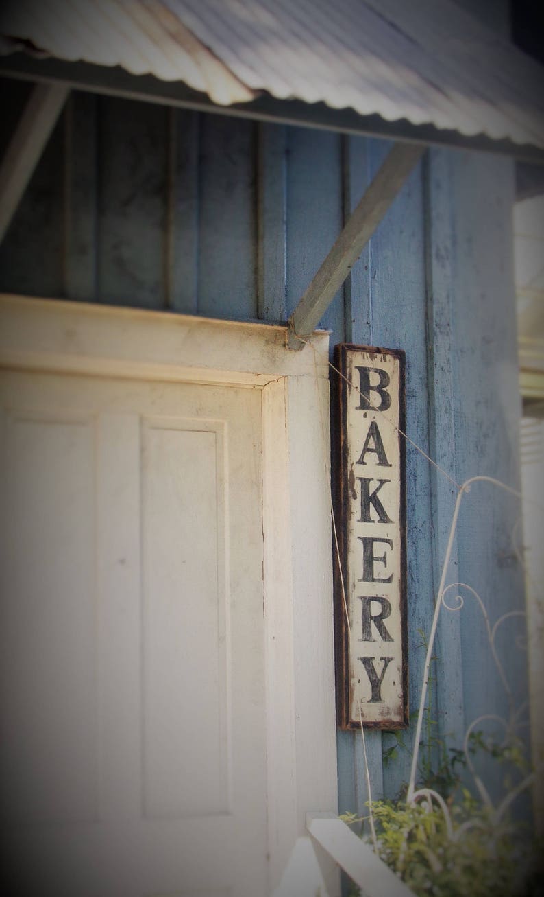 Large Rustic Farmhouse Style Bakery Sign - Etsy