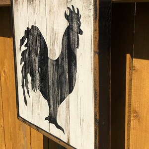 Rustic Chicken Sign Rooster Vintage - Etsy