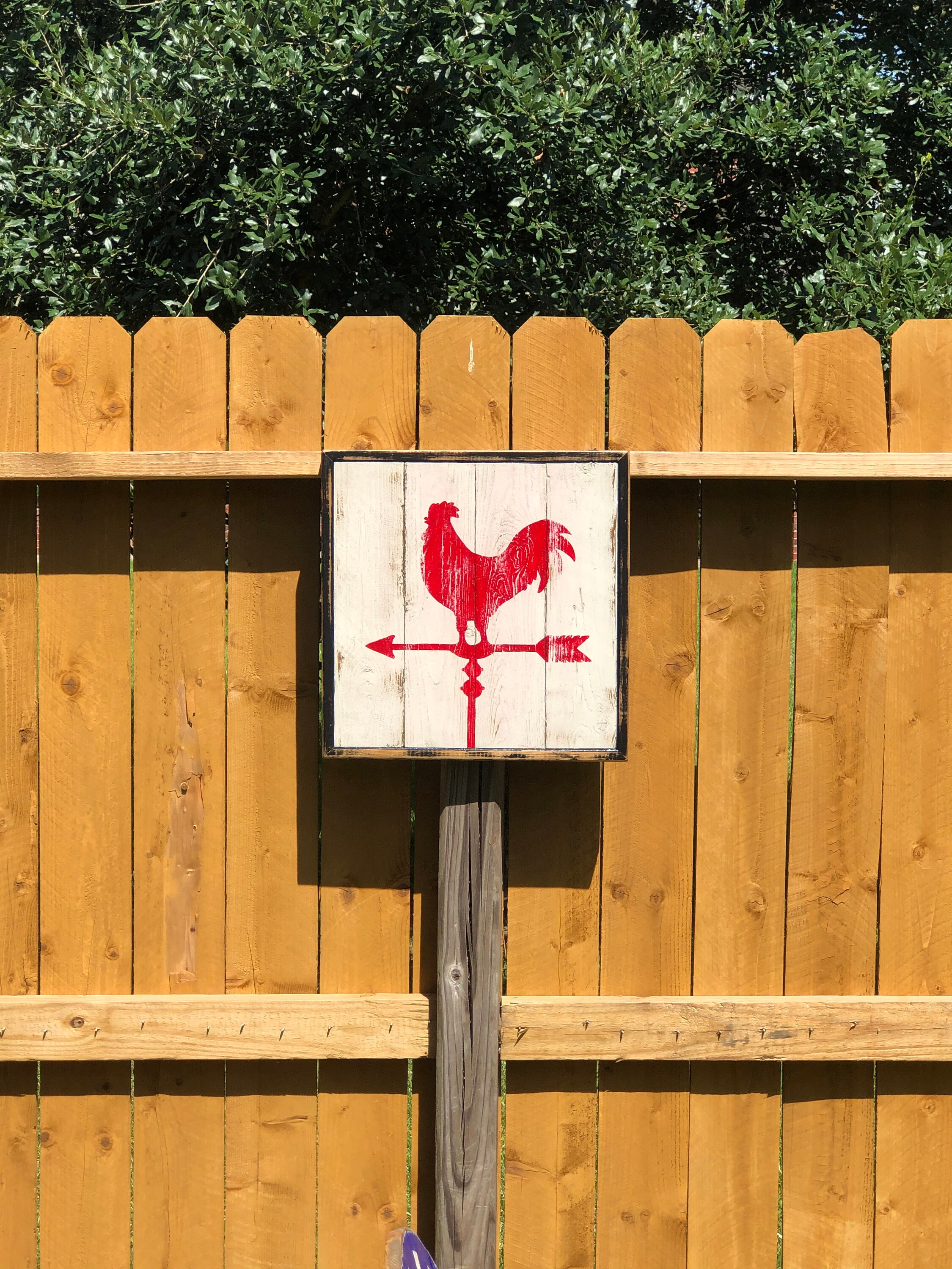 Rustic Chicken Sign Rooster Vintage | Etsy