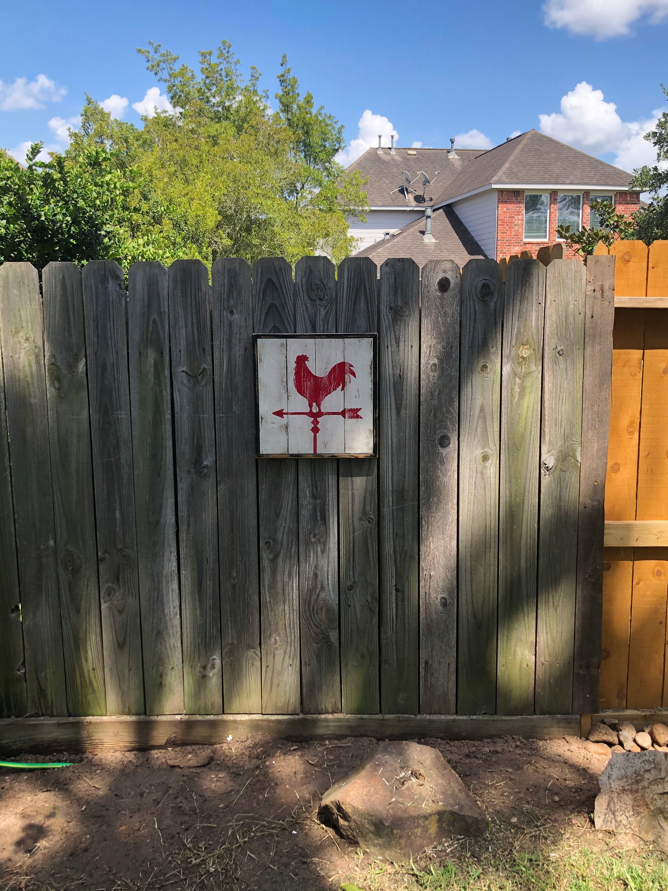 Rustic Chicken Sign Rooster Vintage | Etsy