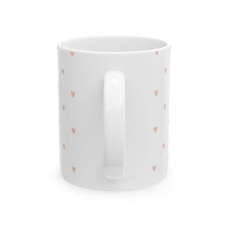 Daddy Est 2026 Mug | Pink Hearts Ceramic Mug - Etsy