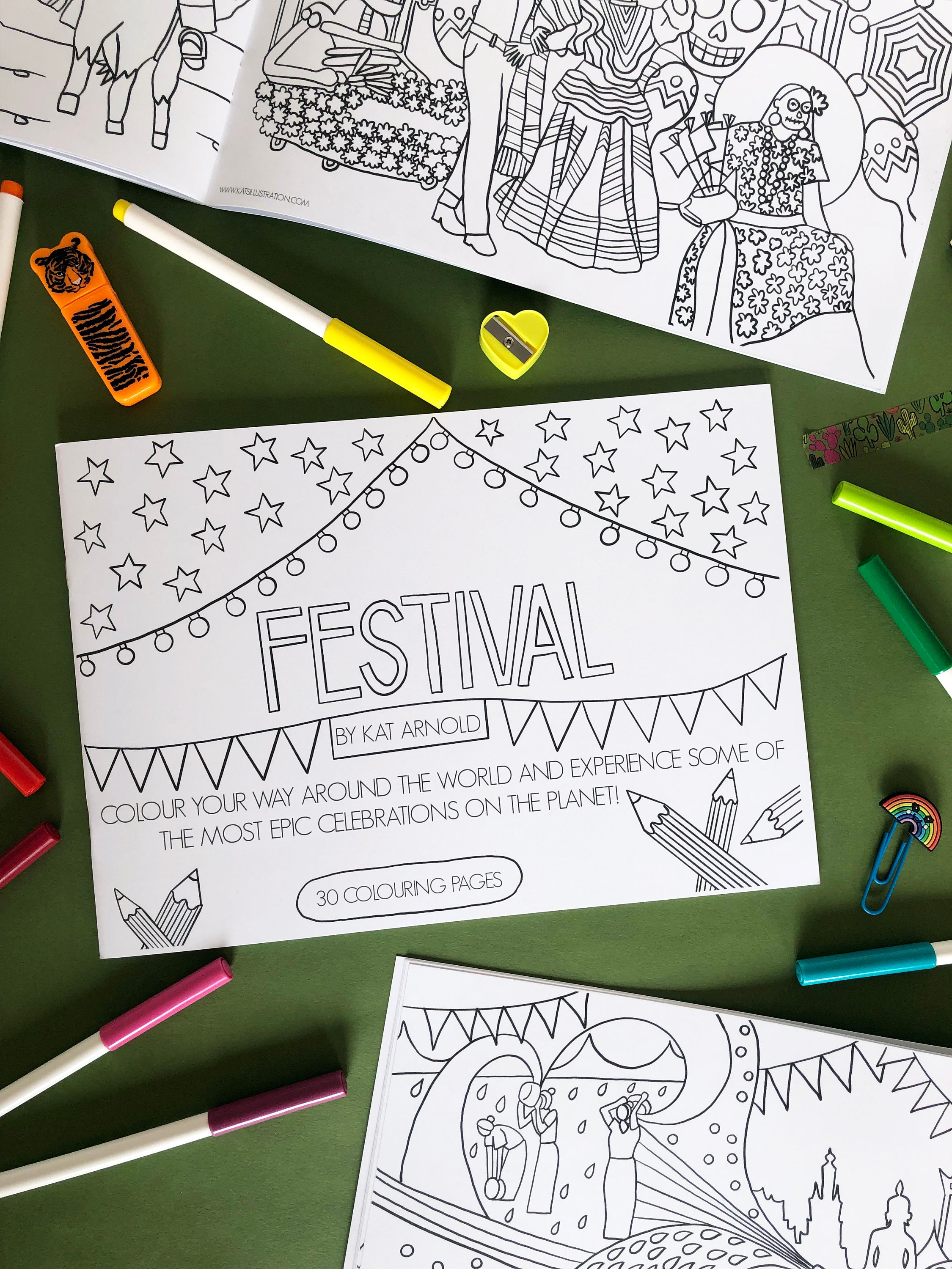 Feria Coloring Pages