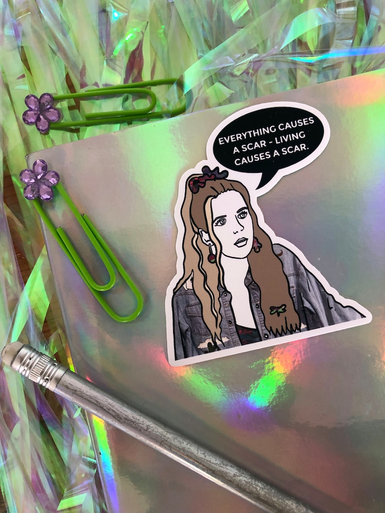 My So-called Life Inspired Sticker Pack | Set of 6 90s Tv Themed Die ...