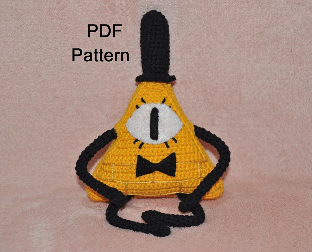Pattern Yellow Triangle, Evil Triangle or Just Bill, Crochet PDF ...