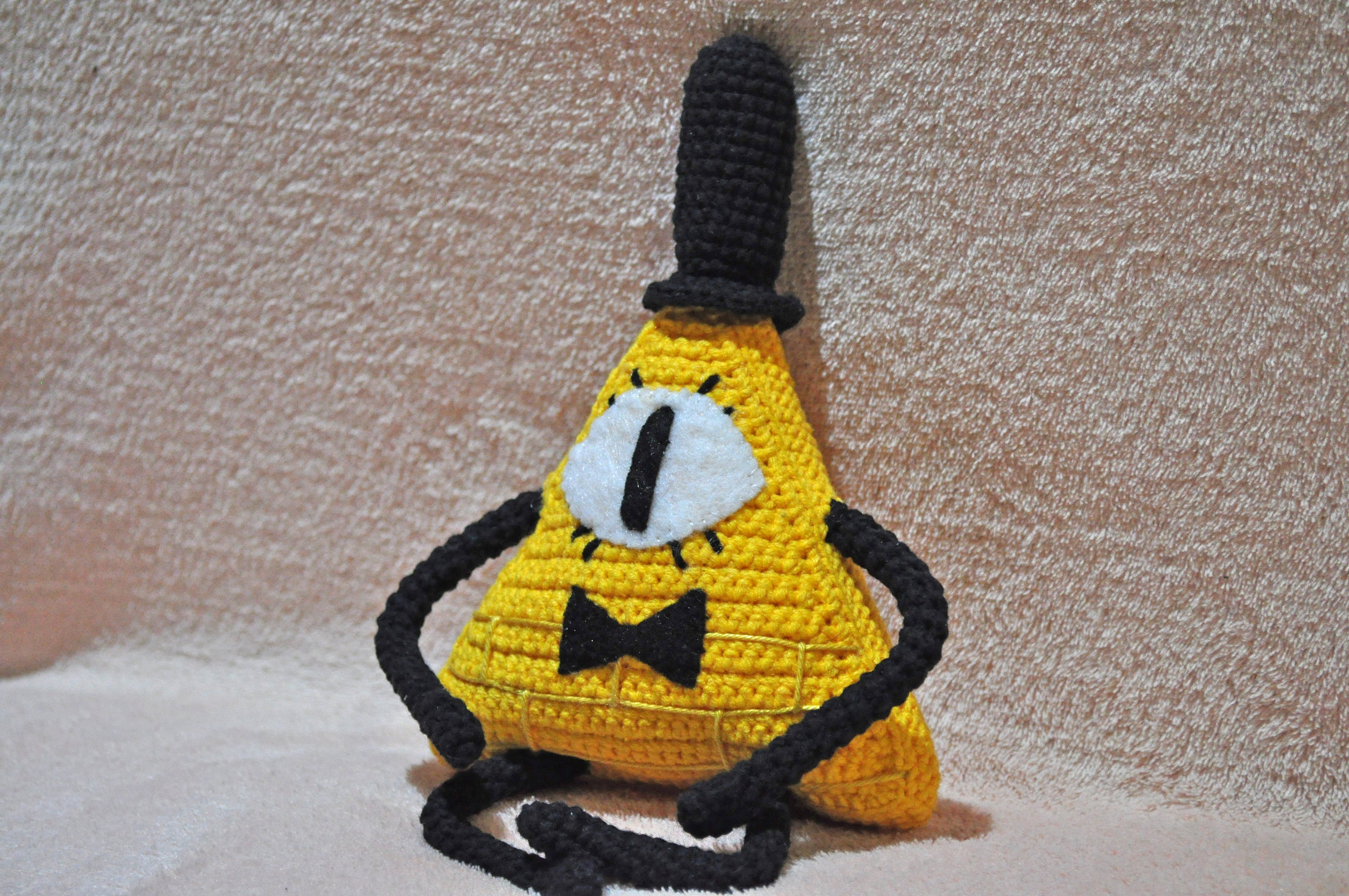 Pattern Yellow Triangle Evil Triangle or Just Bill Crochet - Etsy