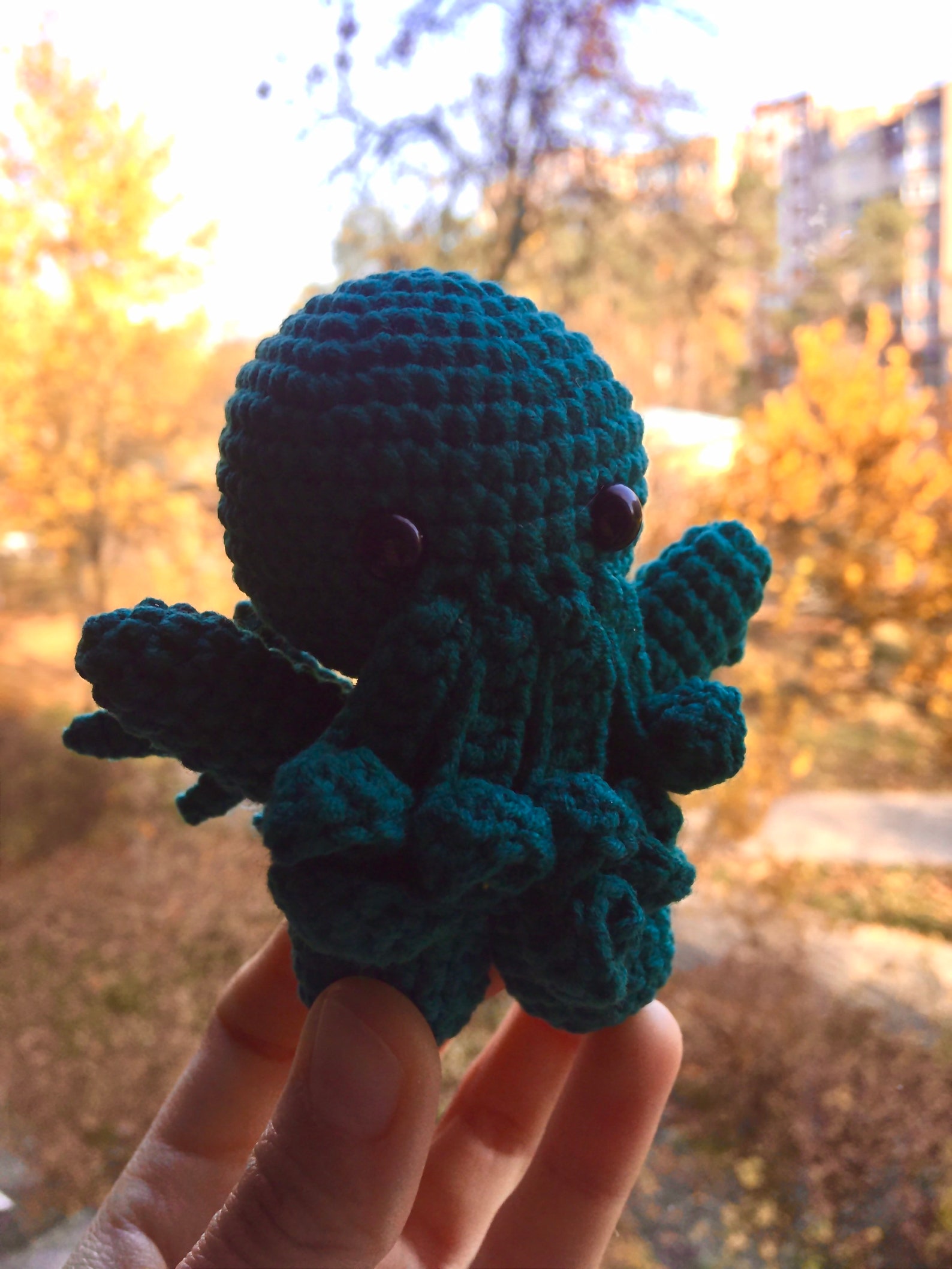Cthulhu Chibi Crochet Toy Call of Cthulhu Gift for Friend - Etsy